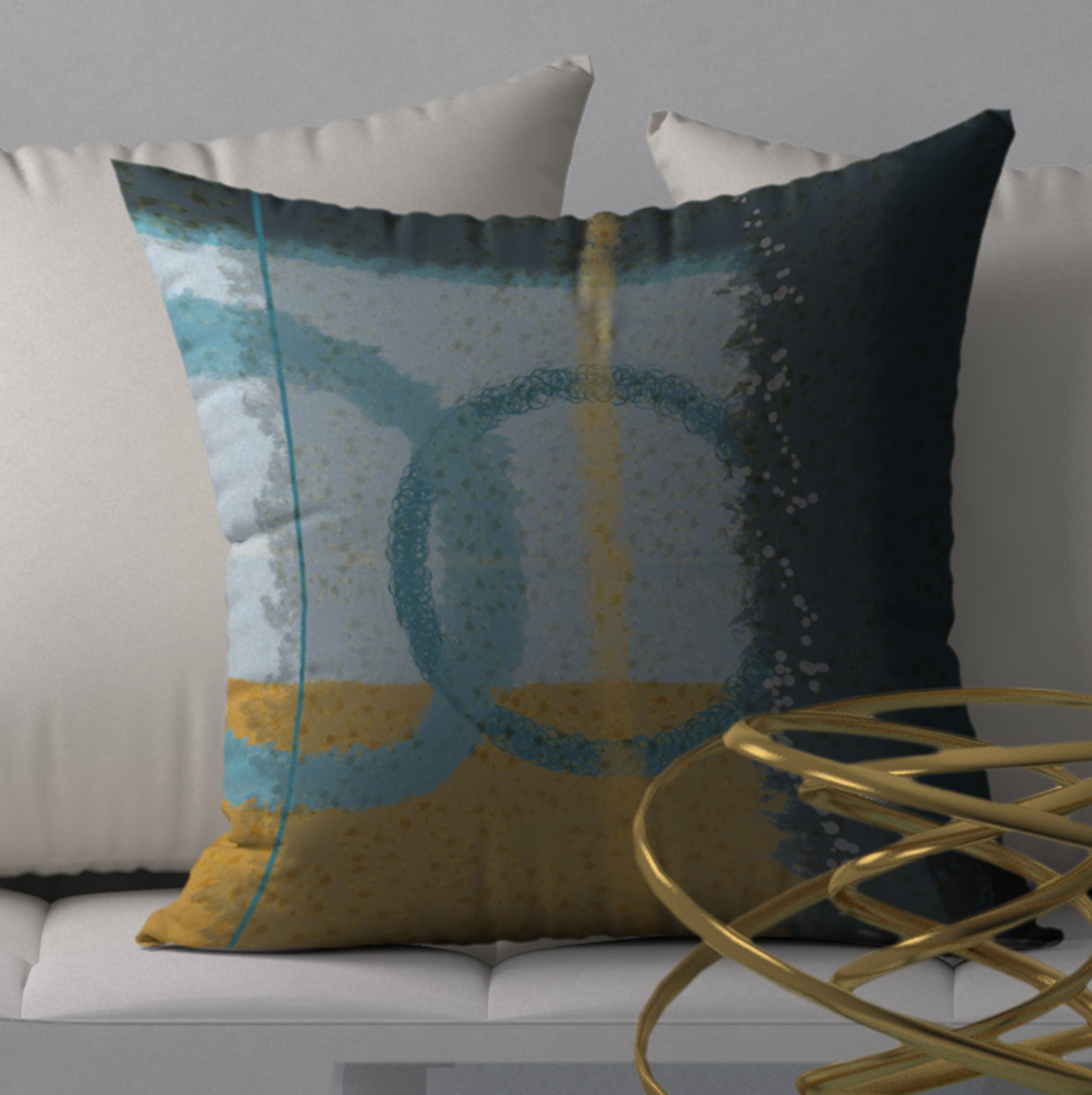 LeRoi Products Sensational Invincible Decorative Square Pillow Cover ...