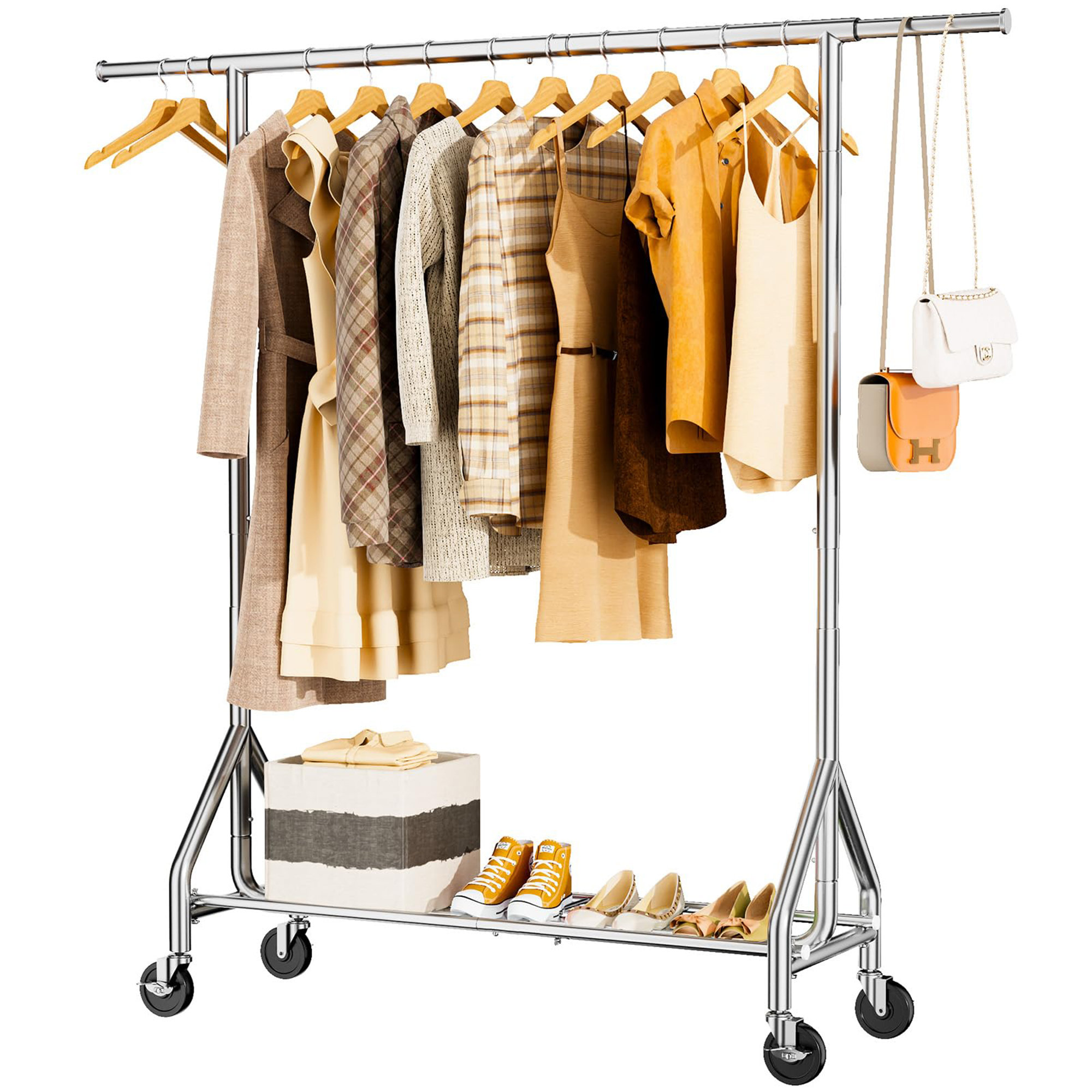 ONFRJFVR Vertical movable metal hanger | Wayfair