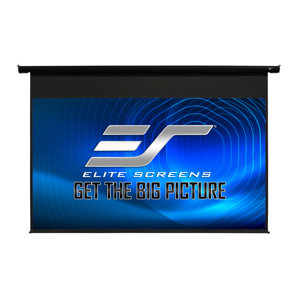 Elite Screens Spectrum Screens Electric Wall/ Ceiling Mounted Projector ...