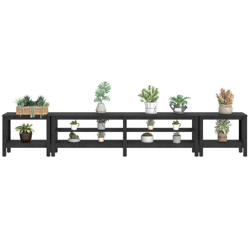 Hokku Designs 118 inch long plant stand | Wayfair