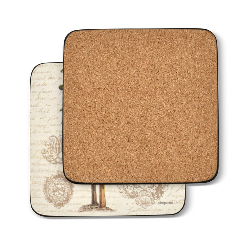 Pimpernel Palm Study 6 Piece Coaster Set | Wayfair