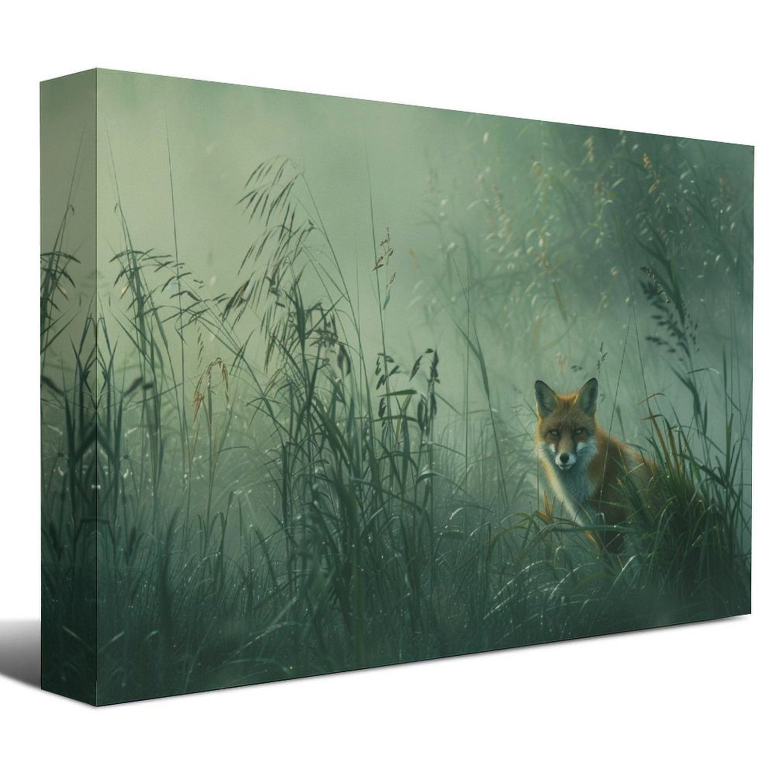 August Grove 8" x 12" Framed Canvas Wall Art with Wood Frame, Ready to ...