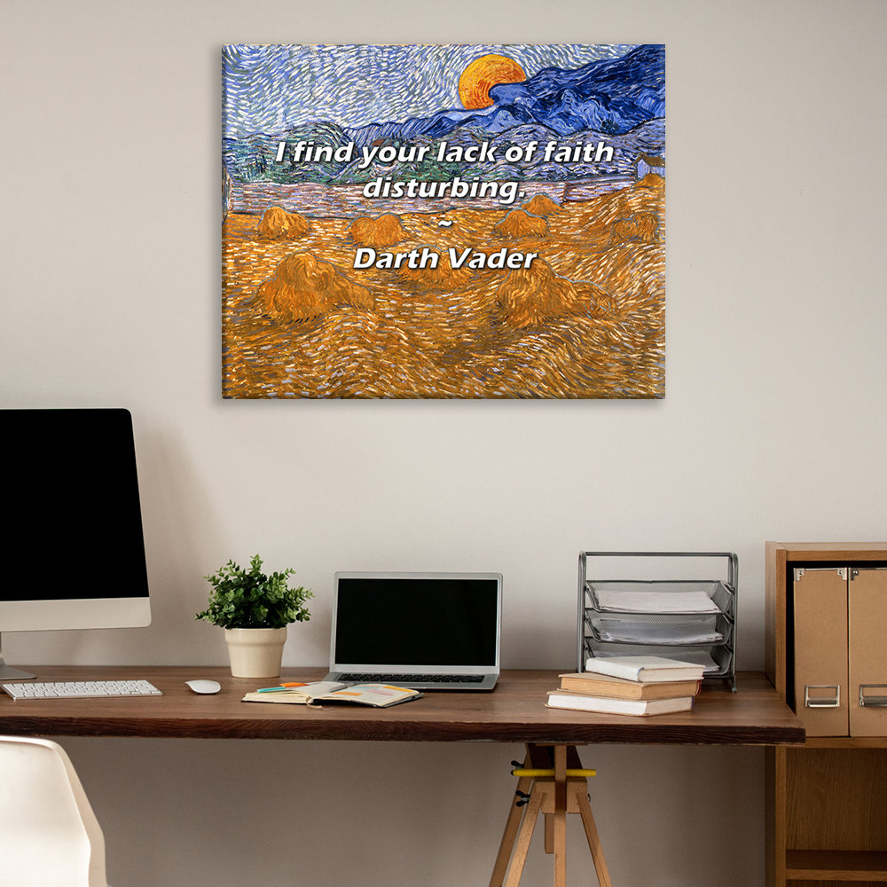 Astoria Grand Artsy Quote "I find your lack of faith disturbing." By ...