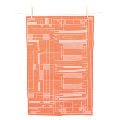 Frank Lloyd Wright Oak Park Cotton Jacquard Kitchen Towel Linen Set ...