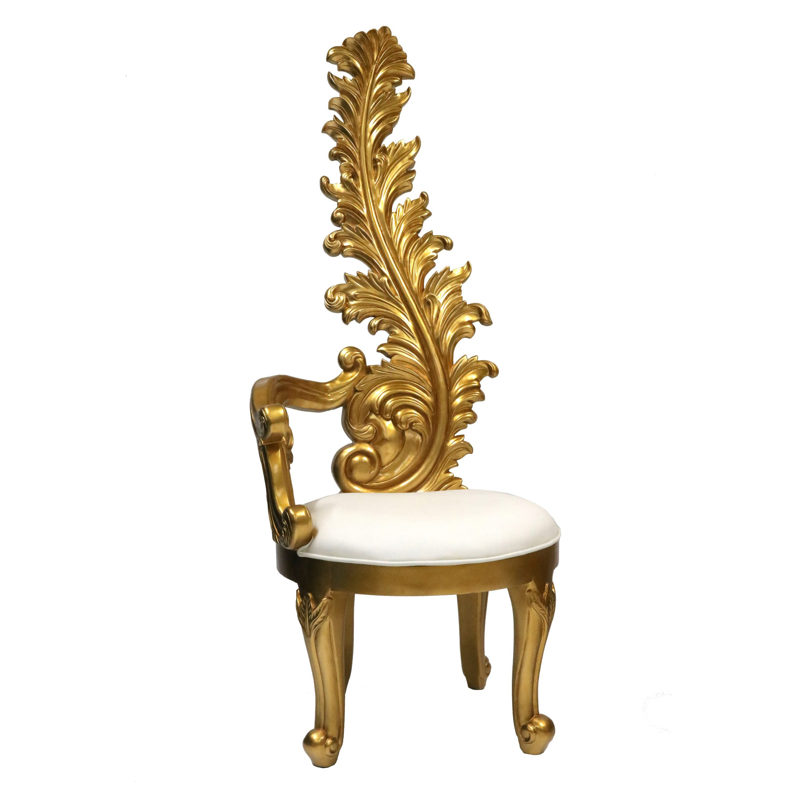 Rosdorf Park A Versailles Acanthus Throne Lounge Chair | Wayfair