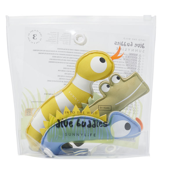 Sunnylife: Dive Buddies - Into The Wild - 3 Pack, Crocodile, Snake ...