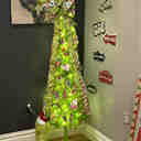 The Holiday Aisle® Fantastical "Grinch" Style Artificial Pre-Lit Tree ...