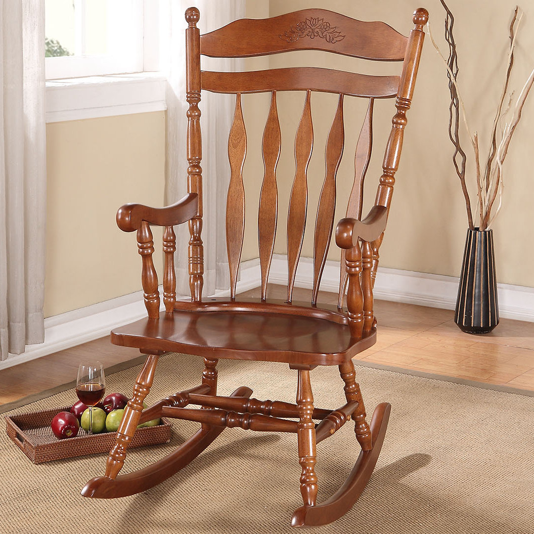 August Grove® Port Morris Rocking Chair & Reviews | Wayfair