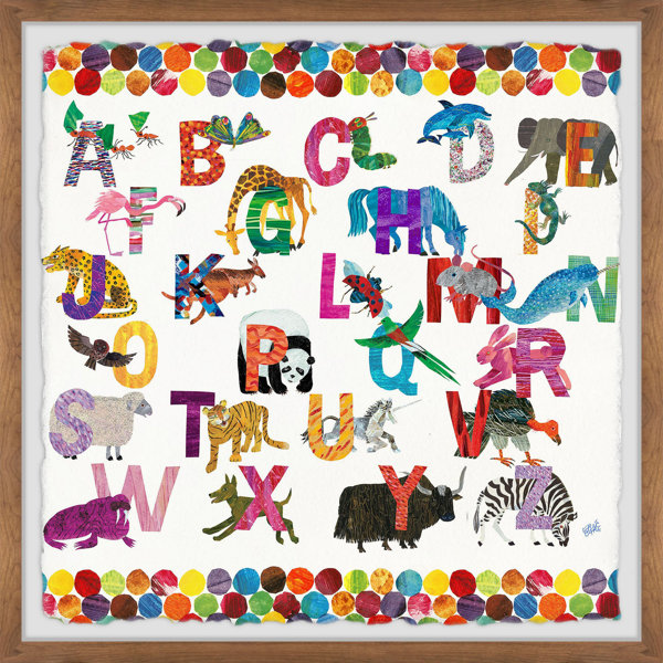 Isabelle & Max Orr Orr Alphabet Jungle Dots - Print | Wayfair.co.uk