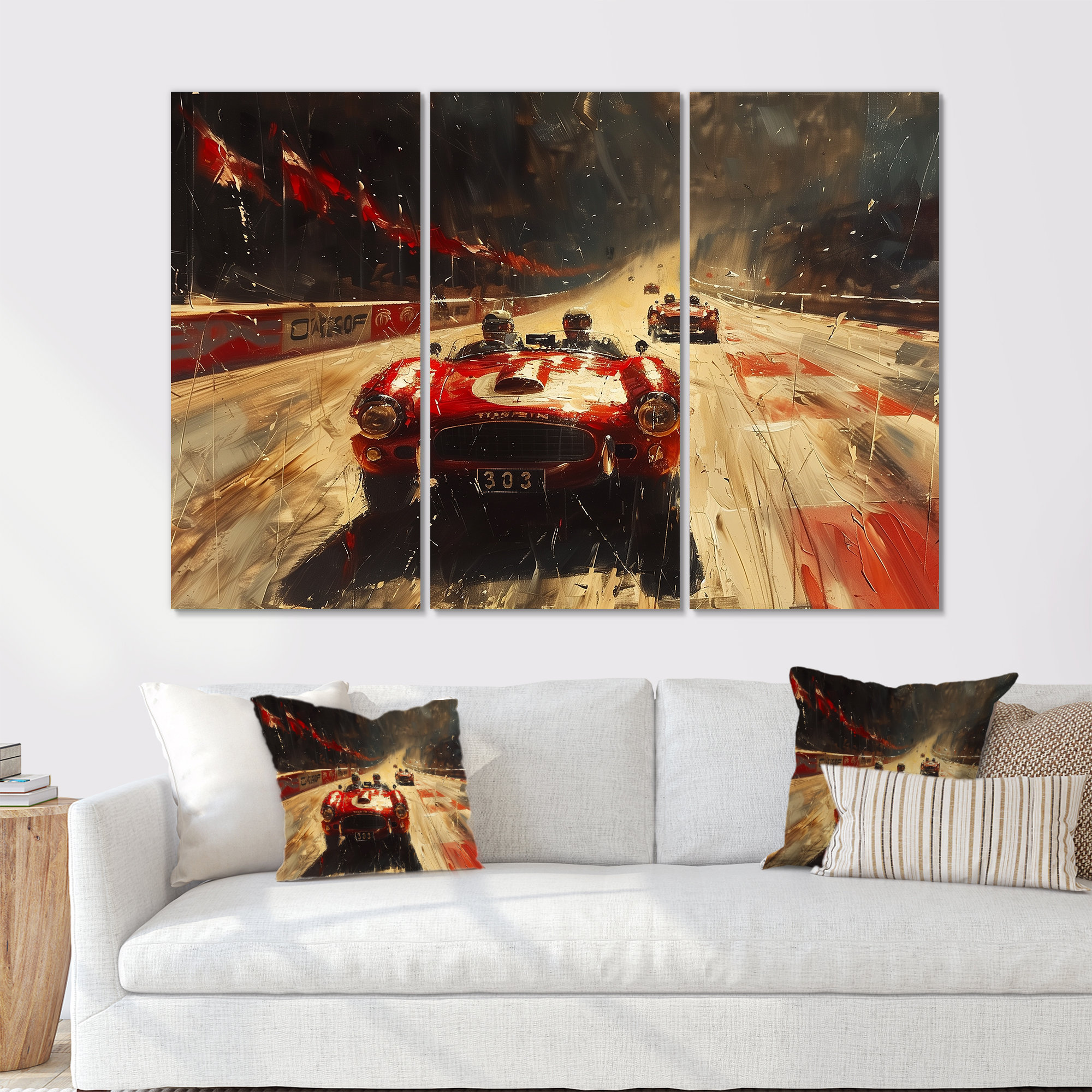 Trent Austin Design® Vintage Muscle Car At The Track IV - Race Tracks ...