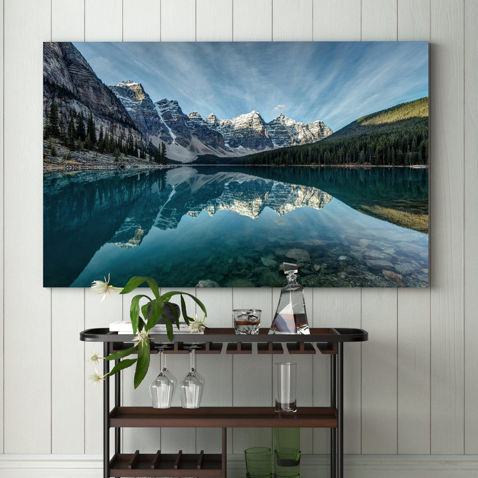 Union Rustic « Moraine Lake Reflection » par Pierre Leclerc ...