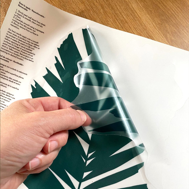 Bayou Breeze Graphic Palm Leaf Wall Decals | Wayfair