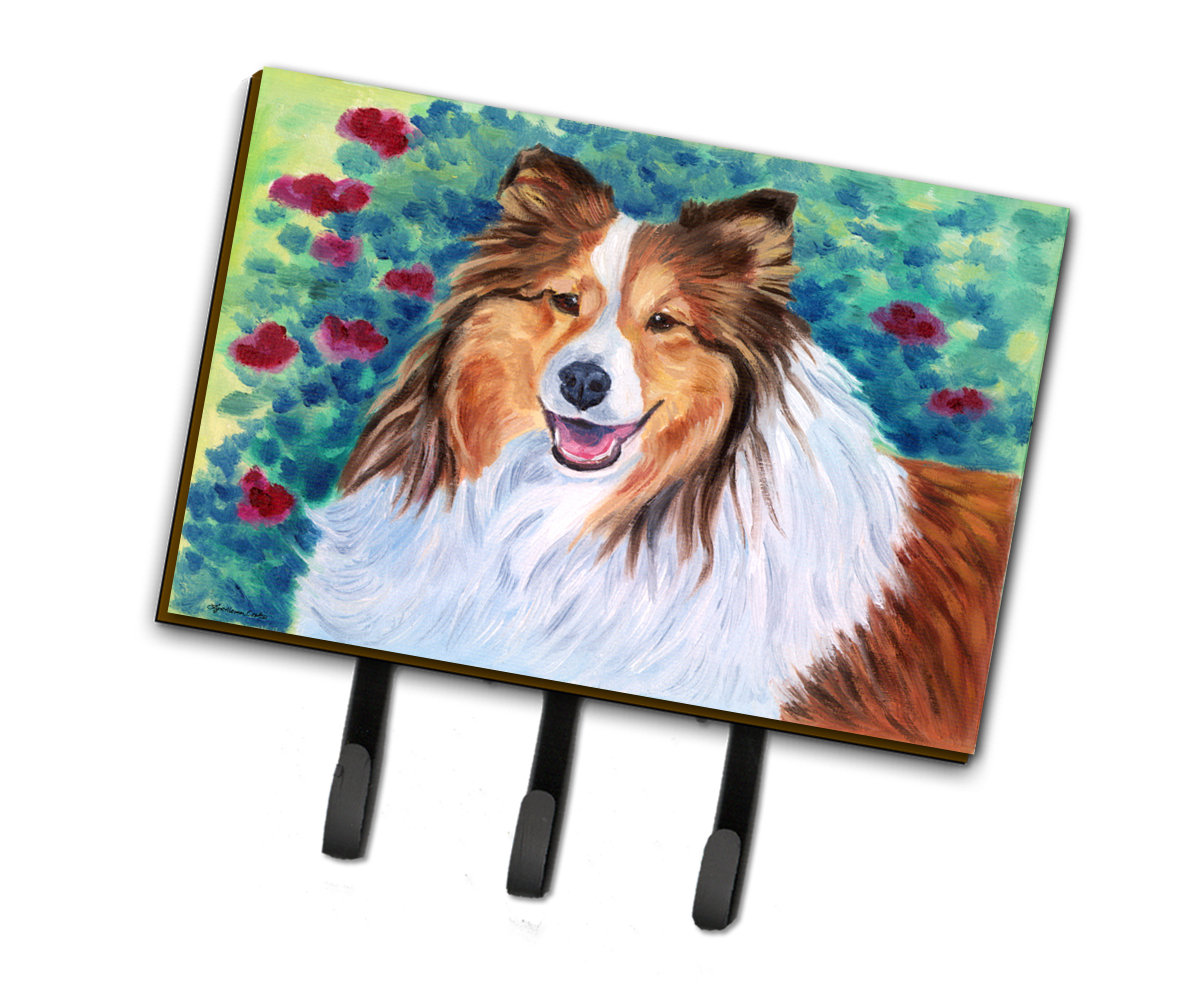 East Urban Home Sheltie Wall Key Organizer with Key Hooks | Wayfair
