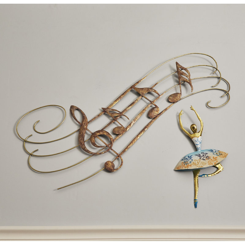 Winston Porter Large Musical Notes Wall Decor & Reviews | Wayfair