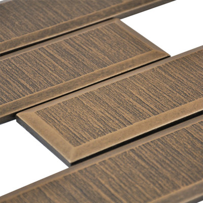 Nichetiles x Metal Decorative Accent Tile | Wayfair
