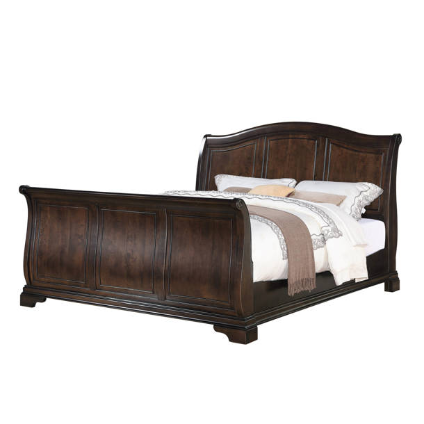 Darby Home Co Ludgershall Solid Wood Sleigh Storage Bed | Wayfair