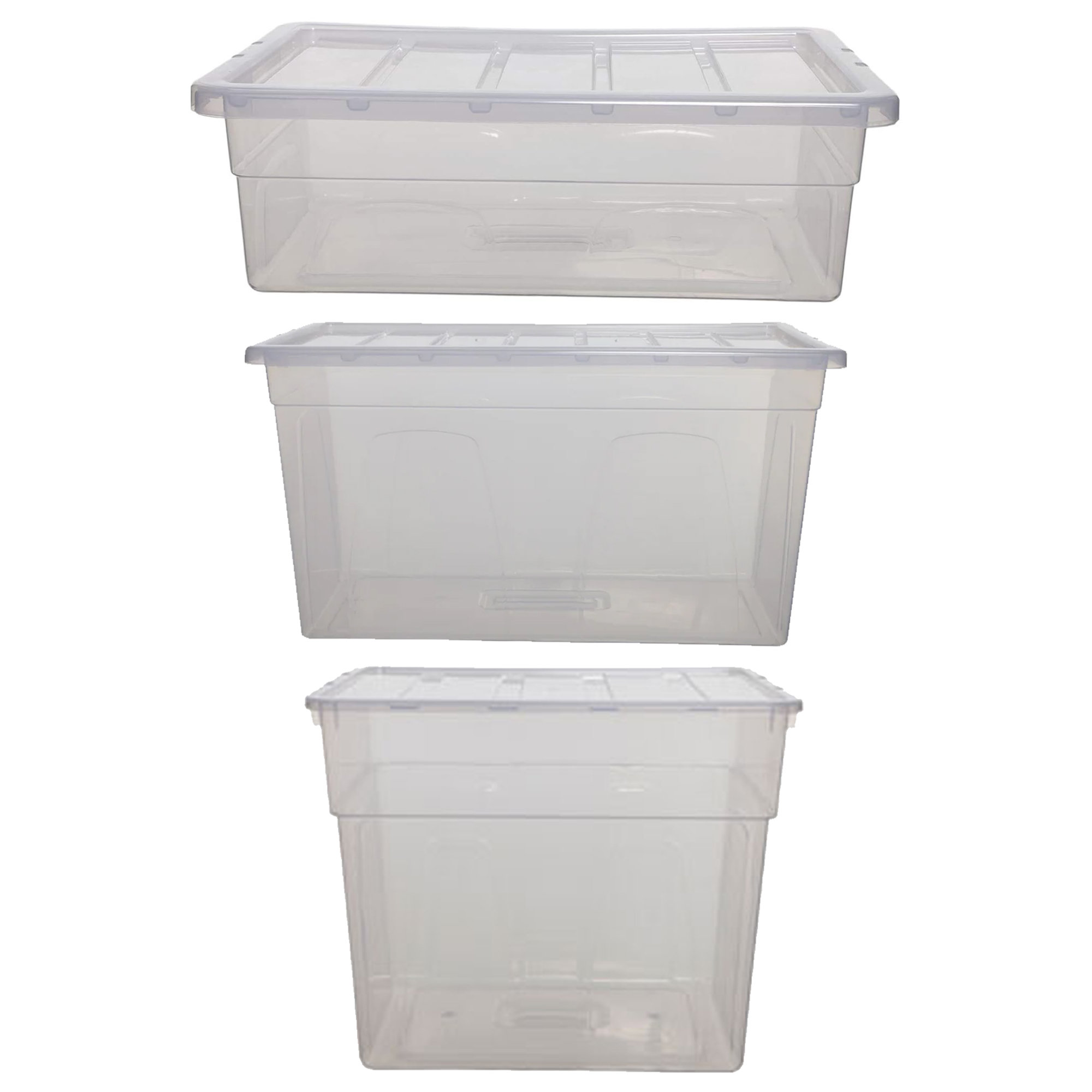 Rebrilliant Spacemaster Mini, Midi & Maxi Storage Boxes with Lid ...