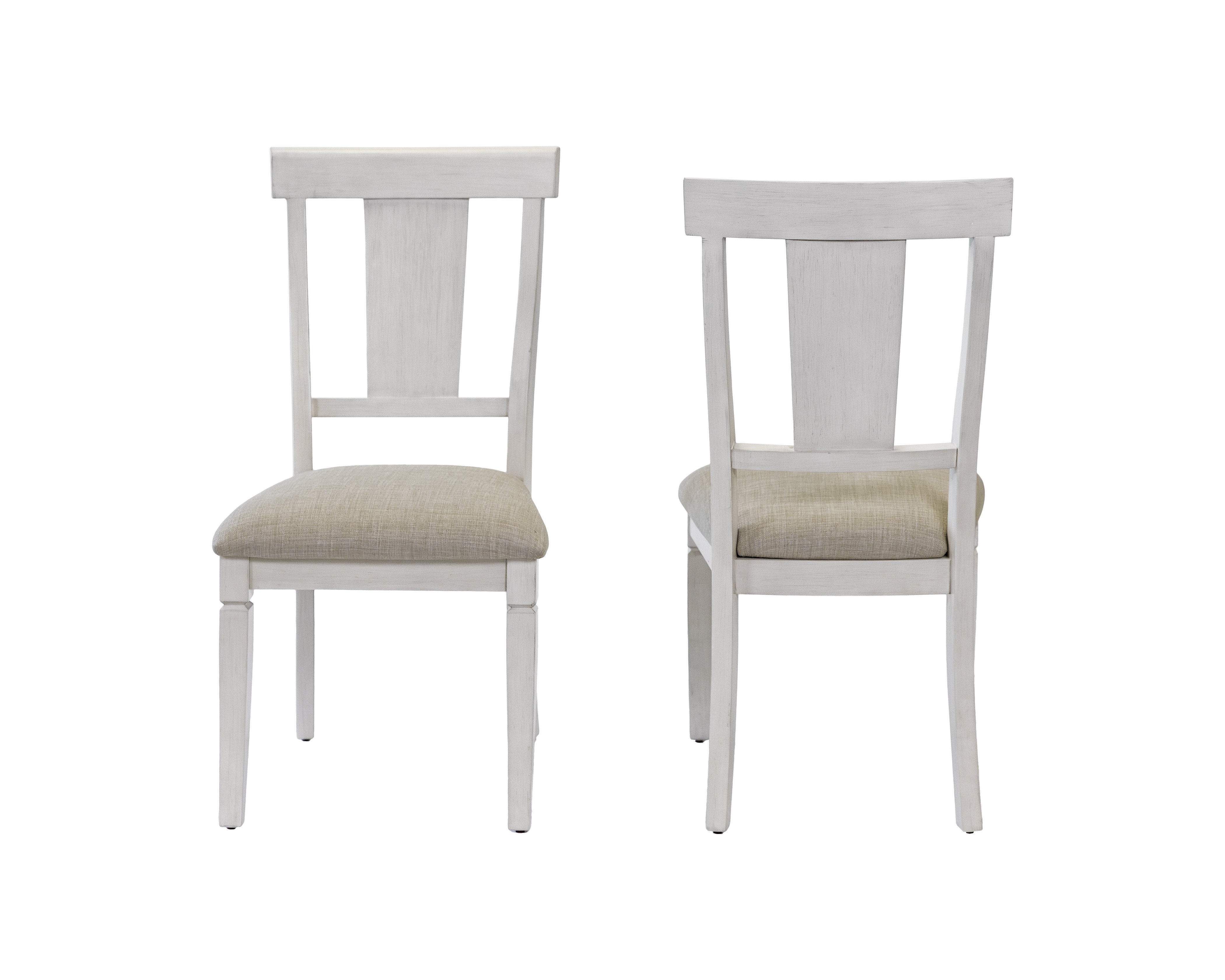 Charlton Home® Eleby Two Wood Traditional Kitchen Table Chairs, Dining ...