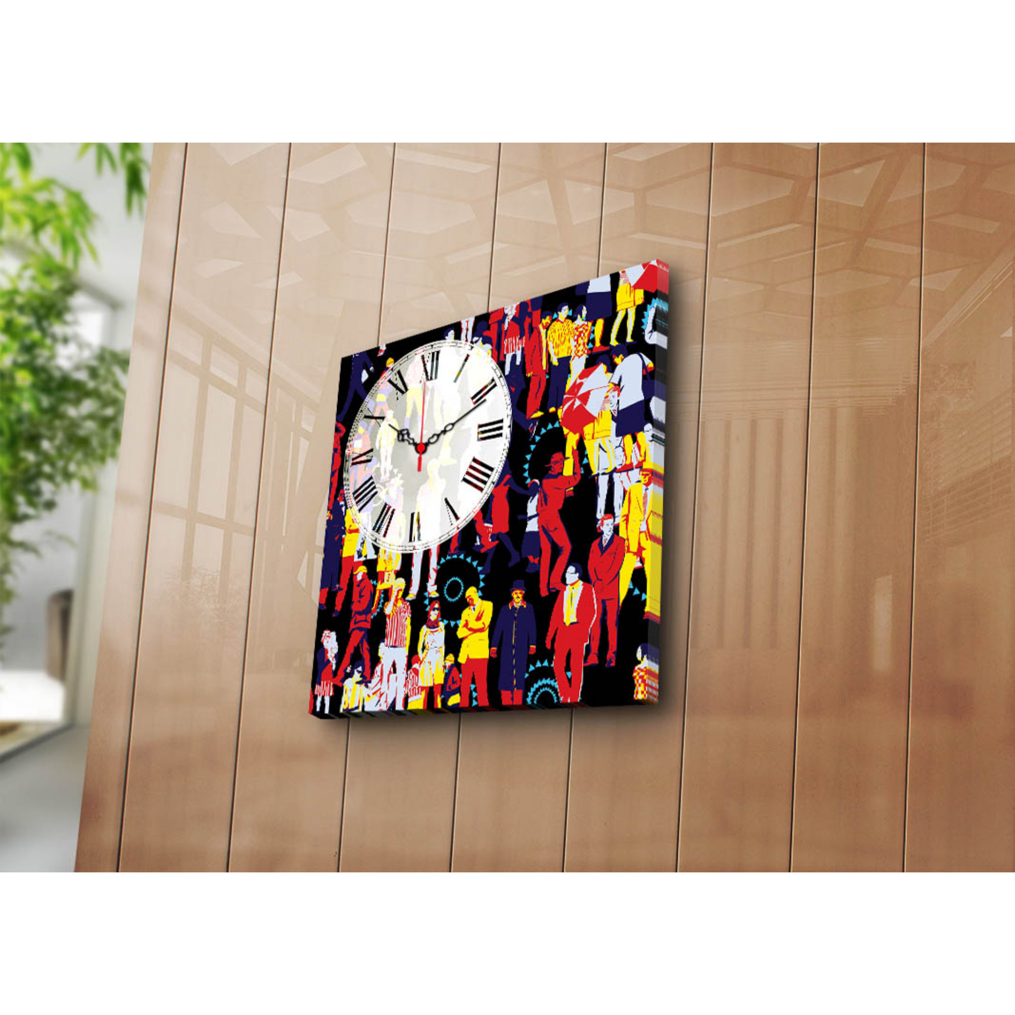 East Urban Home Duric Wall Clock | Wayfair