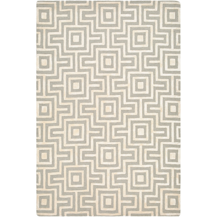 Birch Lane™ Jaella Hand Tufted Geometric Rug | Wayfair