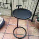 Wade Logan® Auzie Iron Tray Top C Table End Table & Reviews | Wayfair