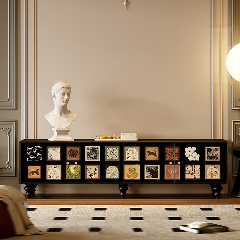 moonlight design Chinese style retro TV stand | Wayfair