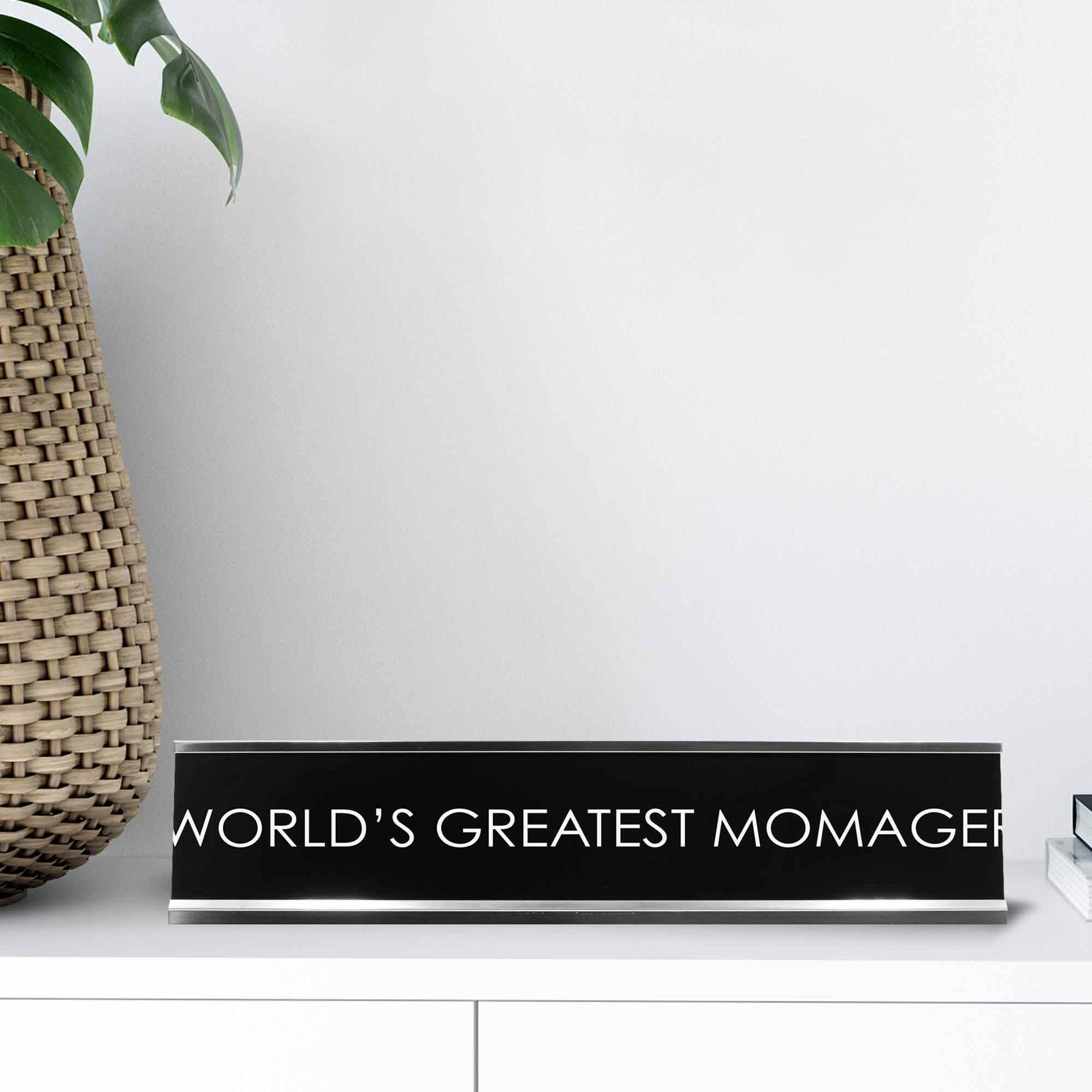Designs ByLITA World's Greatest Momager Novelty Sign | Wayfair