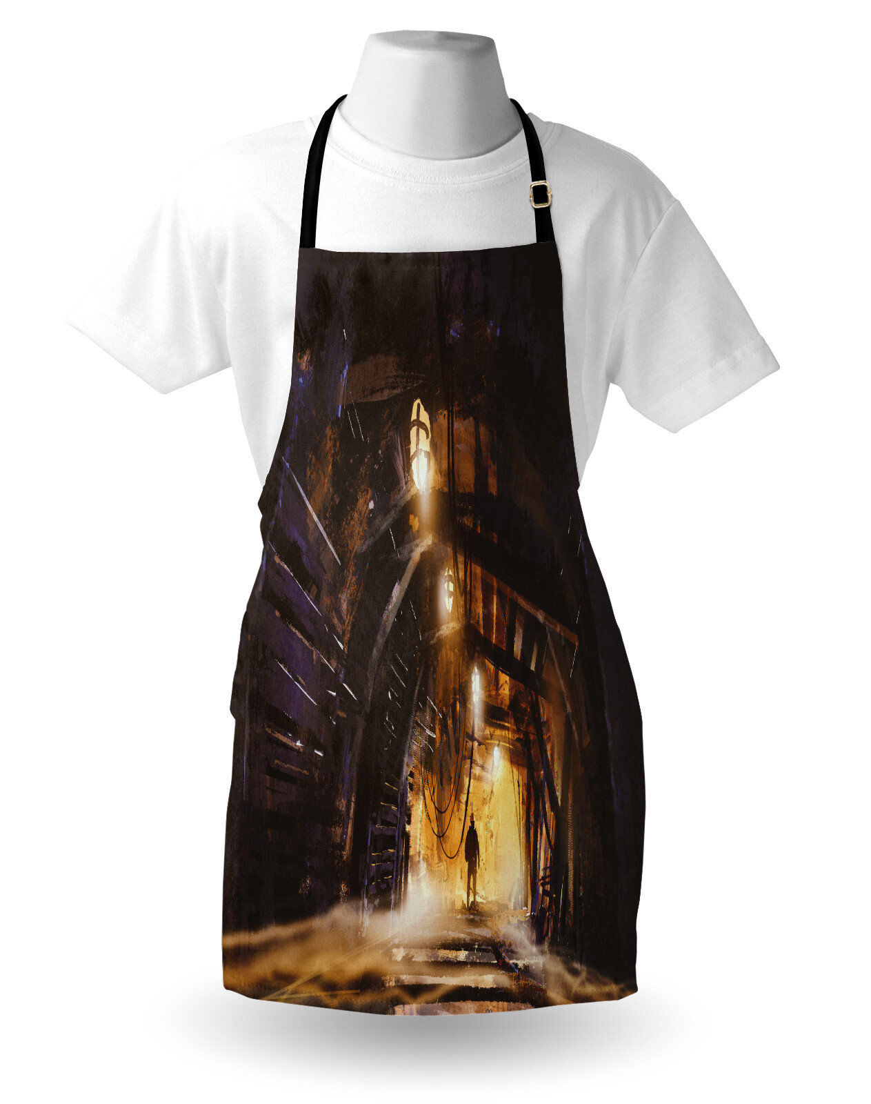 East Urban Home Fantasy Apron Unisex, Dark Rock Smokey, Adult Size ...
