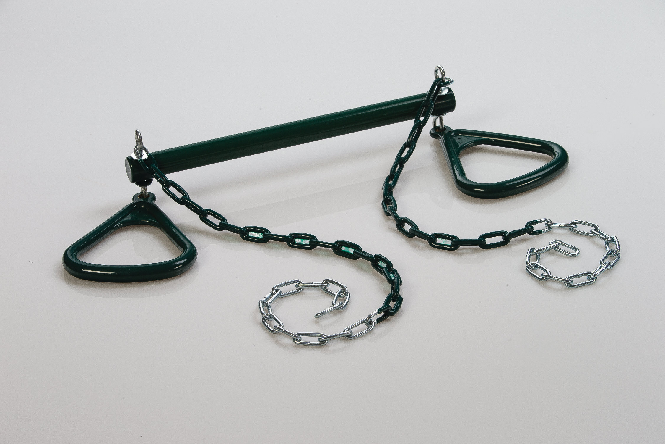 Creative Cedar Designs Ultimate Trapeze Bar with Triangle Rings and ...