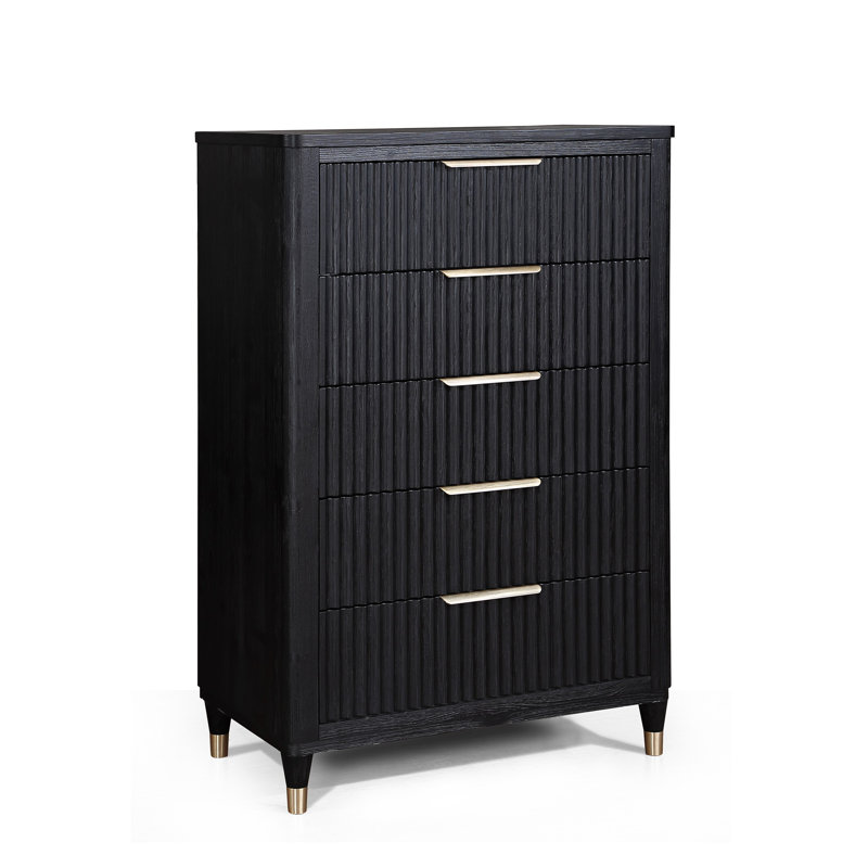 Mercer41 Kara Black Chest | Wayfair