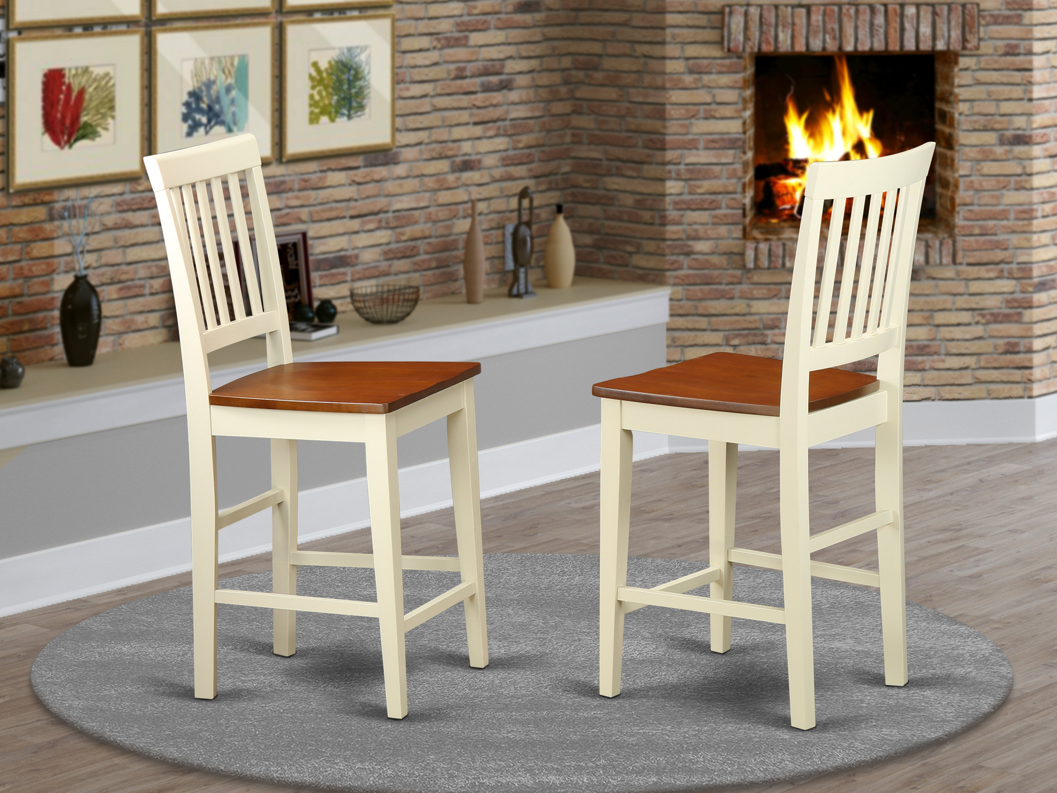 Red Barrel Studio® Ellenah Solid Wood Bar Stool & Reviews | Wayfair
