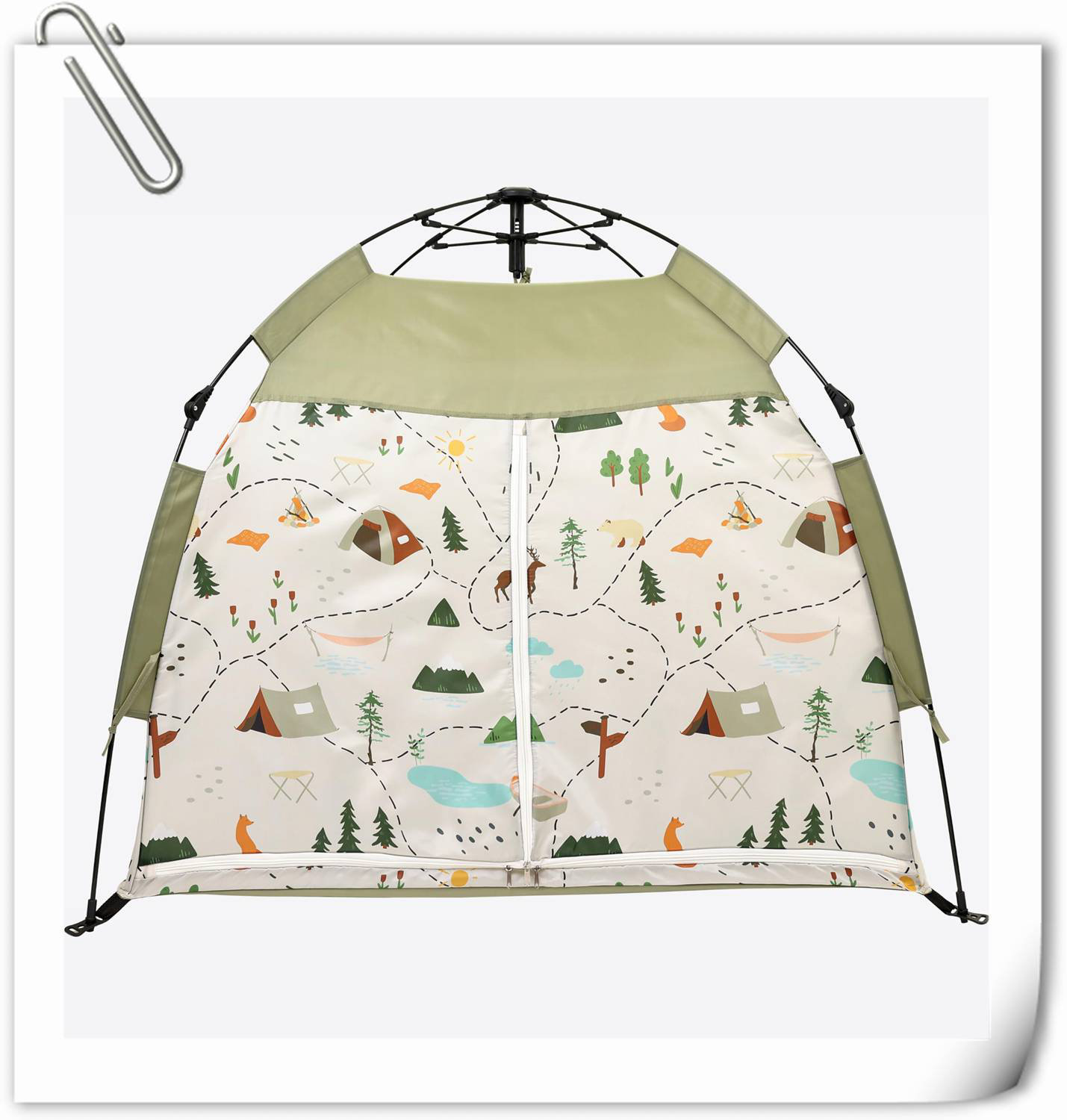 Rephen Play Tent With Matching Picnic Mat- Versatile Indoor & Outdoor ...