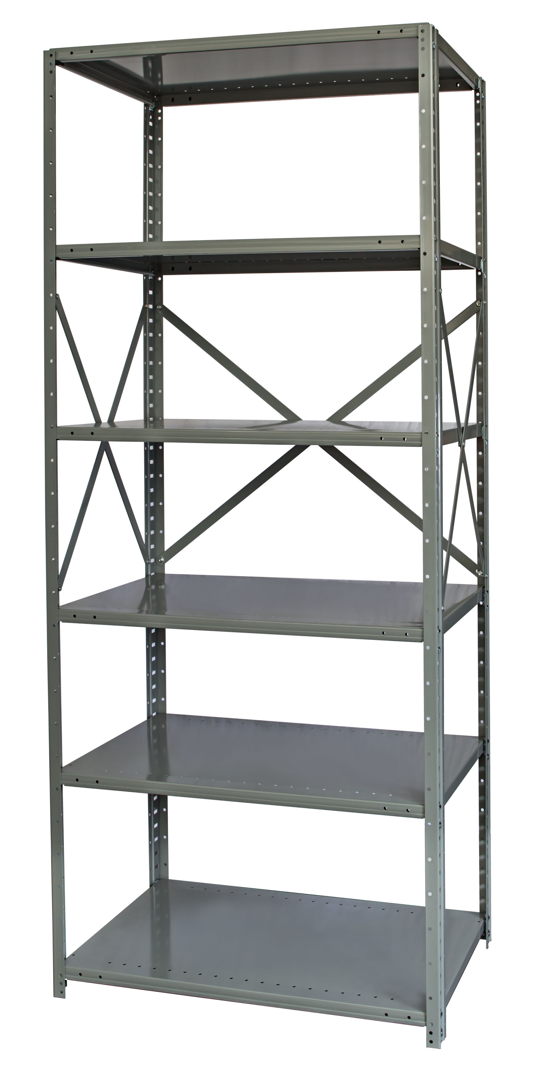 Hallowell Hi-Tech Free Standing 6 Shelves Shelving Unit - Wayfair Canada