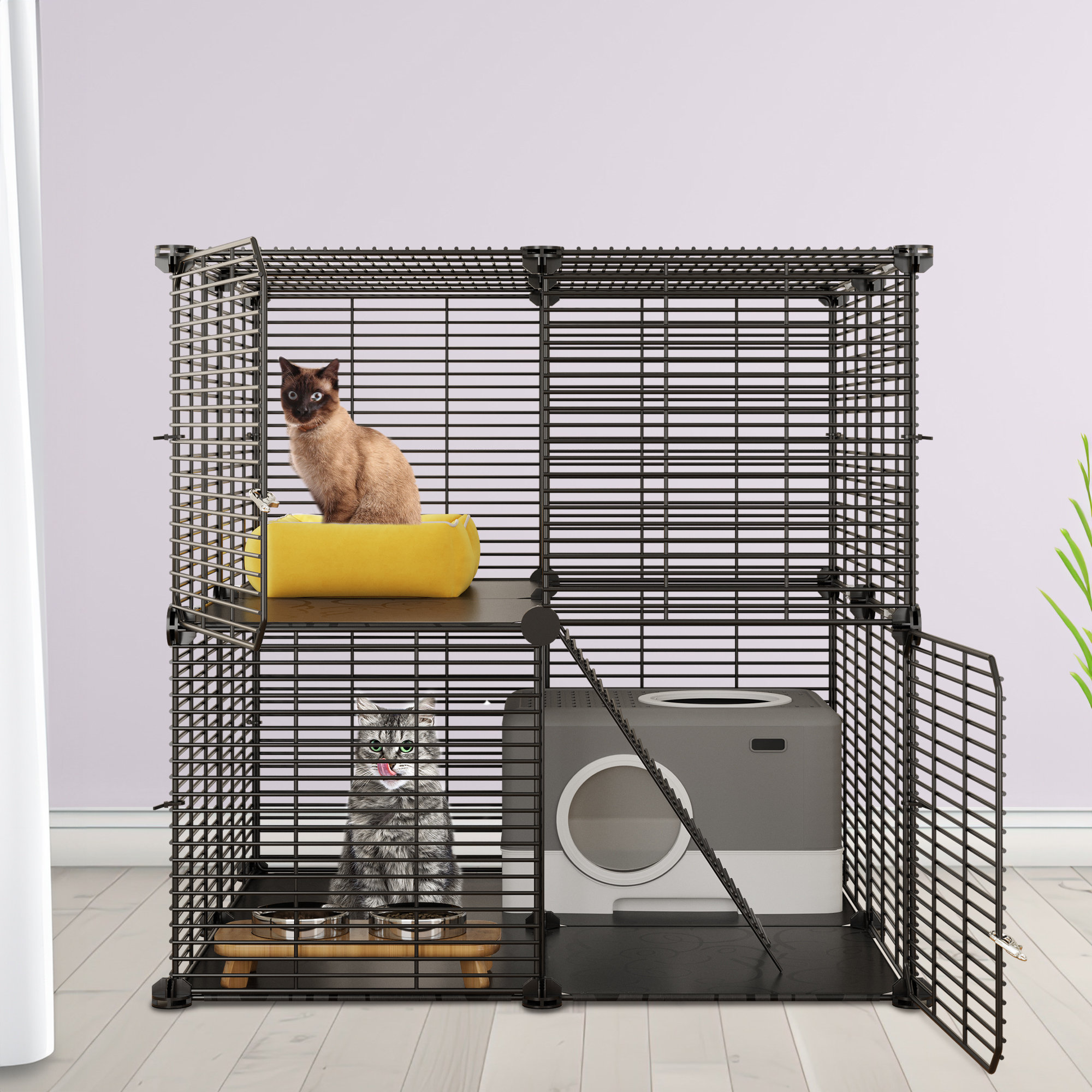 Tucker Murphy Pet™ Cage à chat portable Aleyse, Catio - Wayfair Canada