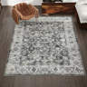Bungalow Rose Anran Machine Washable Oriental Grey Area Rug & Reviews ...