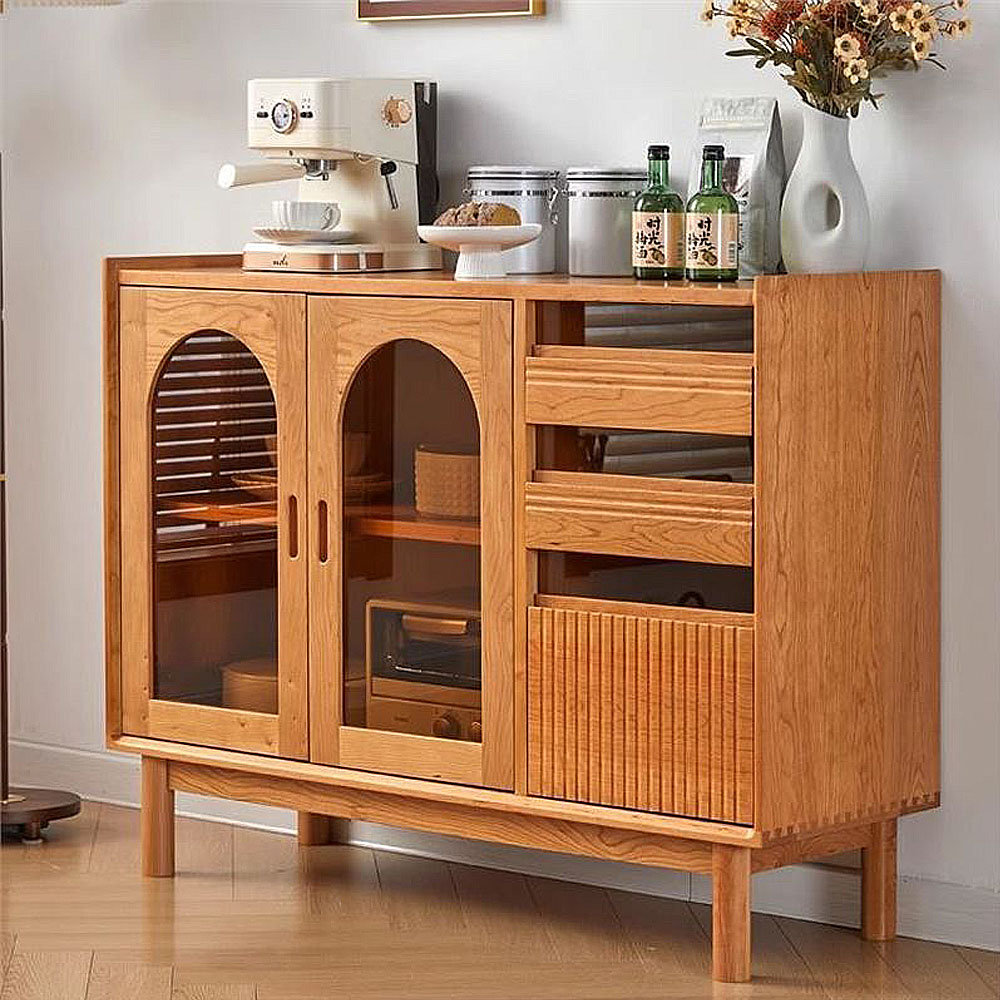 Dream cabinet Simple dining cabinet tea set storage cabinet | Wayfair