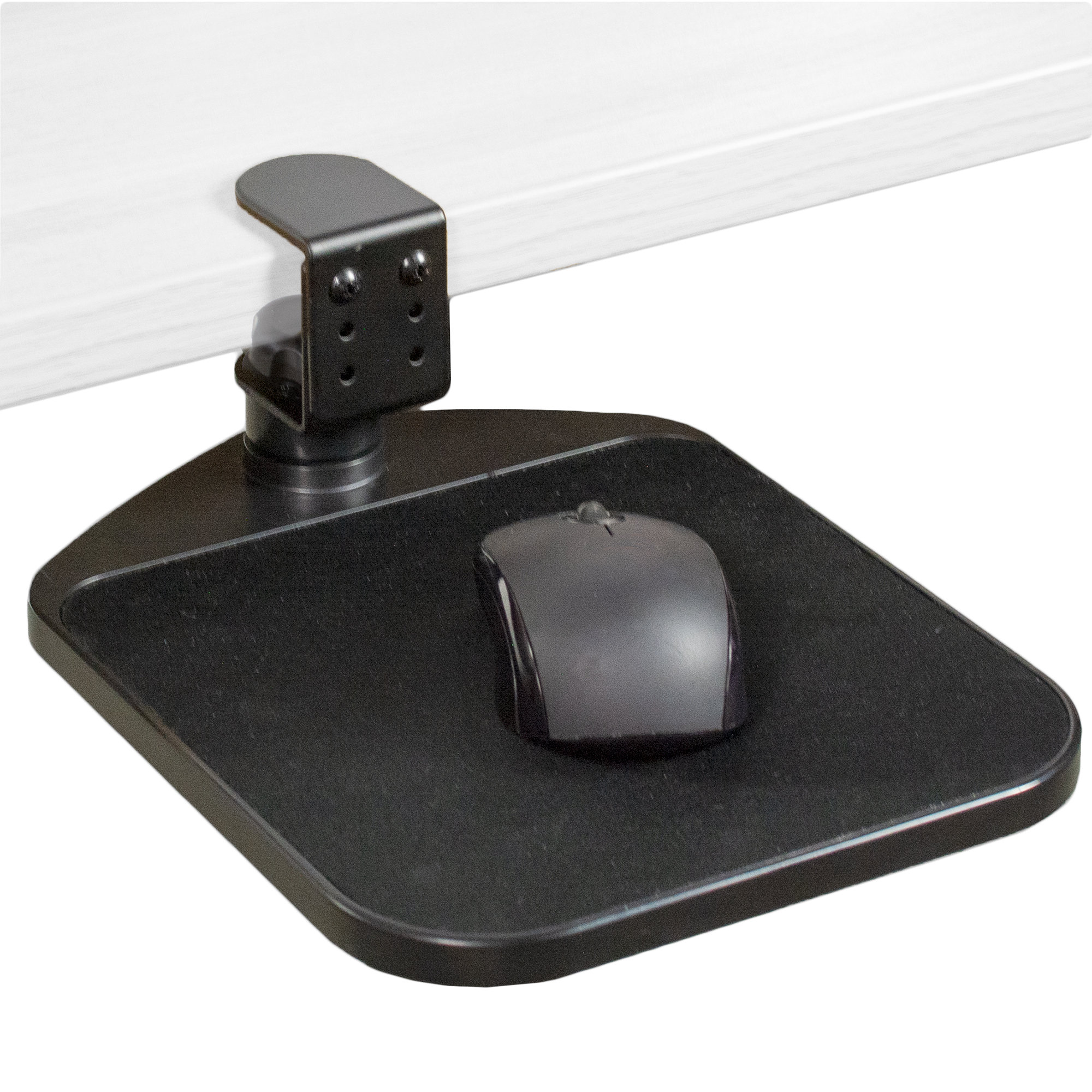Vivo Black Rotating Desk Clamp Adjustable Computer Mouse Pad And Device ...