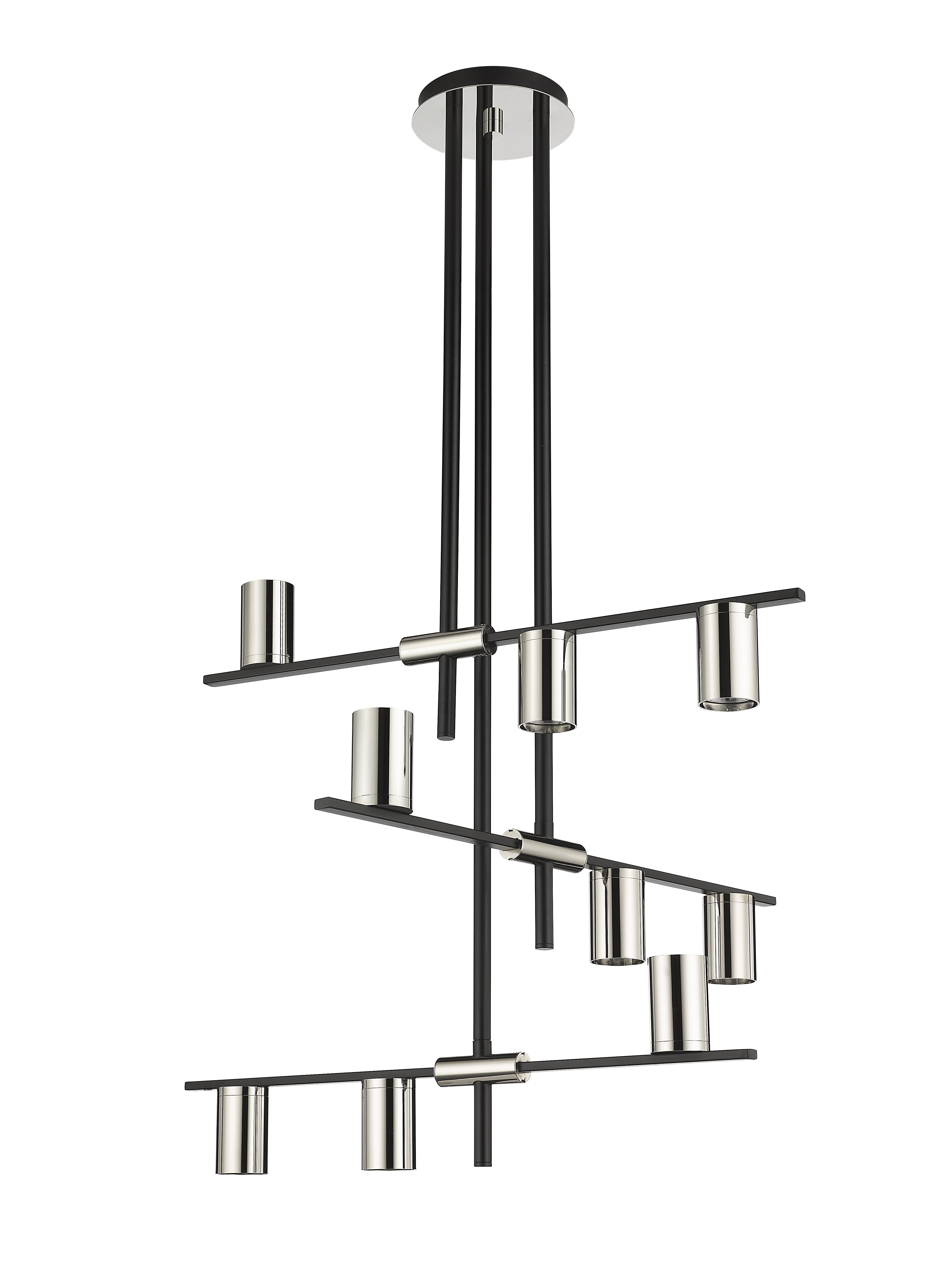 Mercer41 Jamari 9 - Light Unique Tiered Chandelier - Wayfair Canada