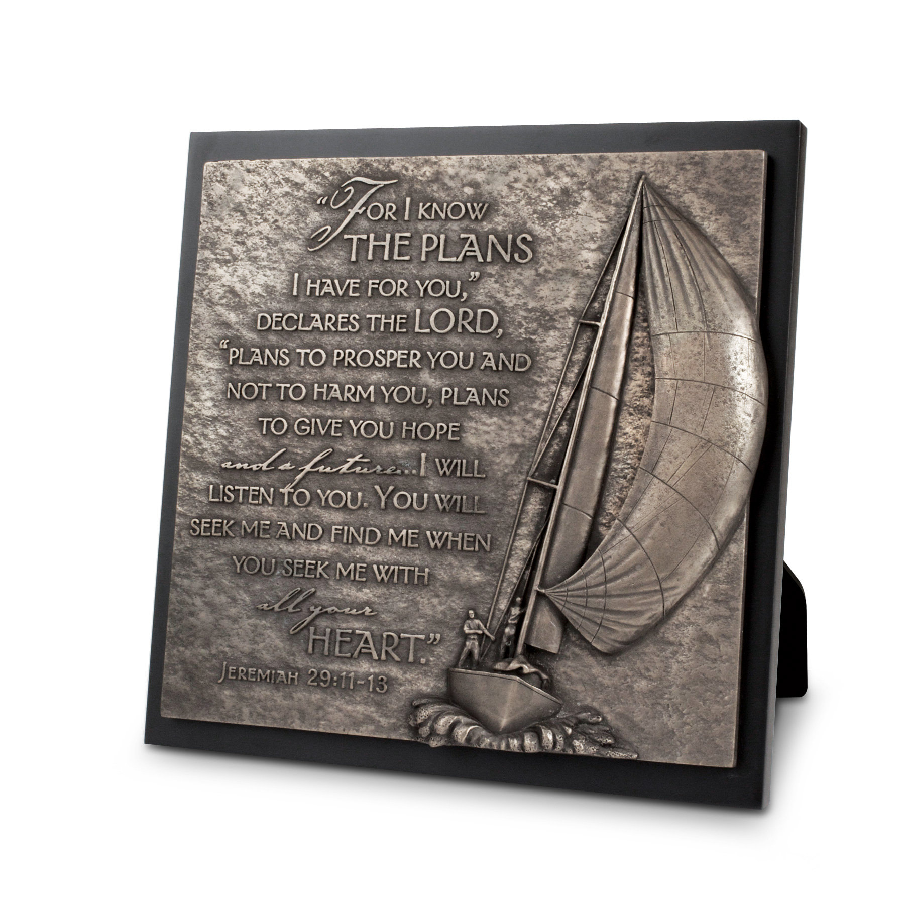 Trinx Hebah Moments Of Faith Boat Sculpture | Wayfair