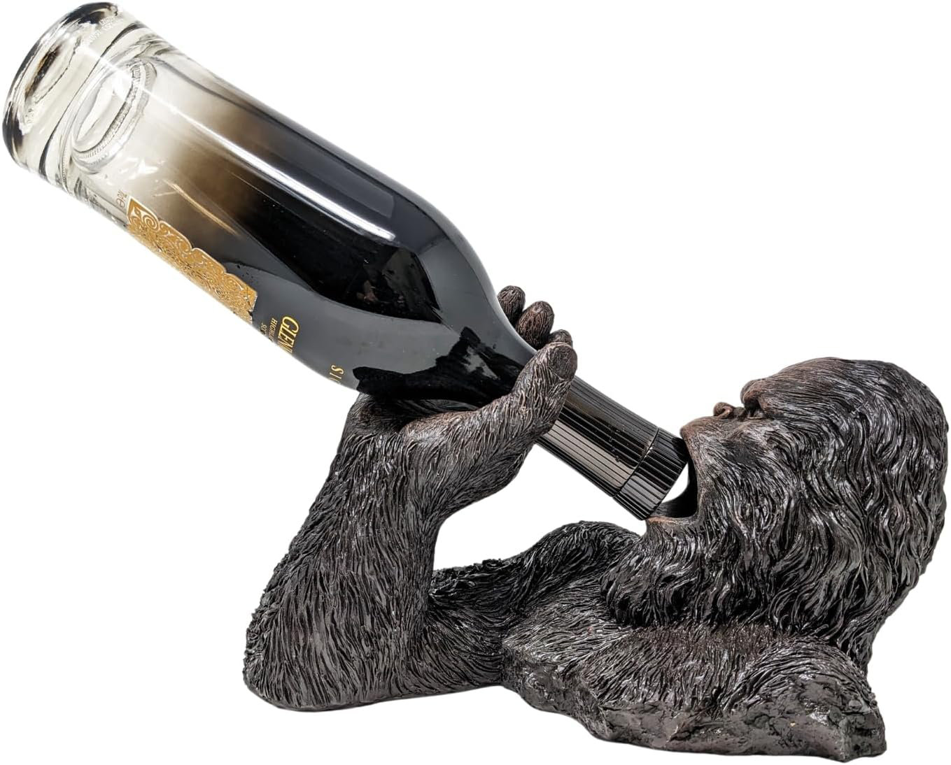 Trinx Bigfoot Bourbon Bottle Holder – Handcrafted Resin Sasquatch ...