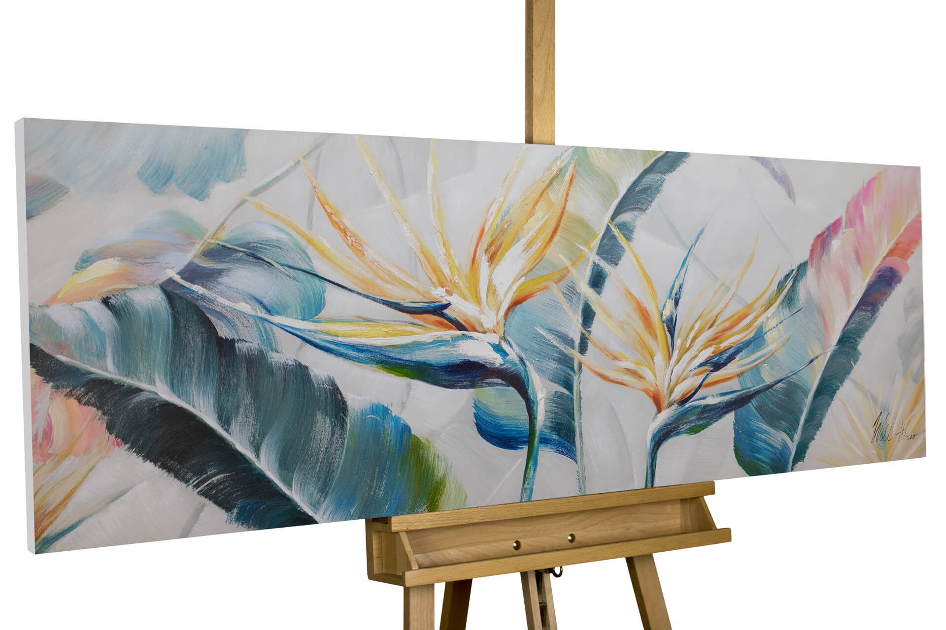 17 Stories Rustling Grass Hand Painted Acrylic Painting | Wayfair.co.uk