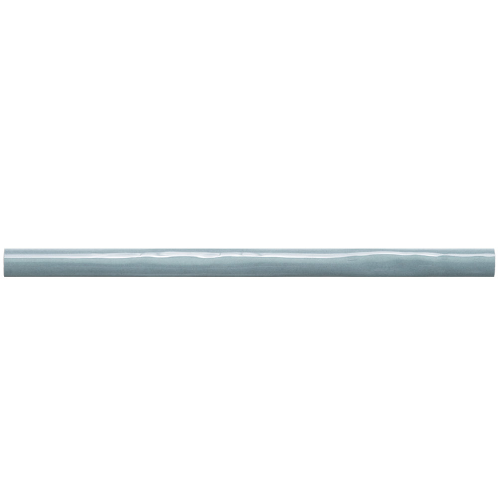 The Tile Life 0.8'' x 12'' Polished Ceramic Pencil Liner / Round Tile ...