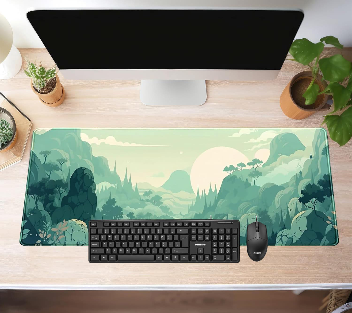 Dakota Fields Devione Rubber Desk Pad | Wayfair