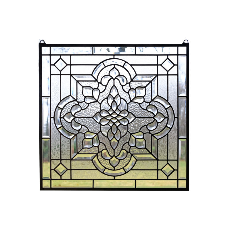 World Menagerie Stunning Stained Glass Window Panel | Wayfair
