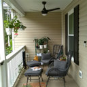 Wade Logan® Ingle Wicker Outdoor Ottoman with Sunbrella® Cushion ...