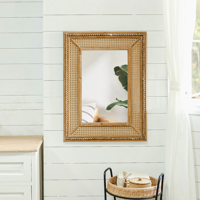 Bay Isle Home Duson Distressed Full Length Mirror | Wayfair