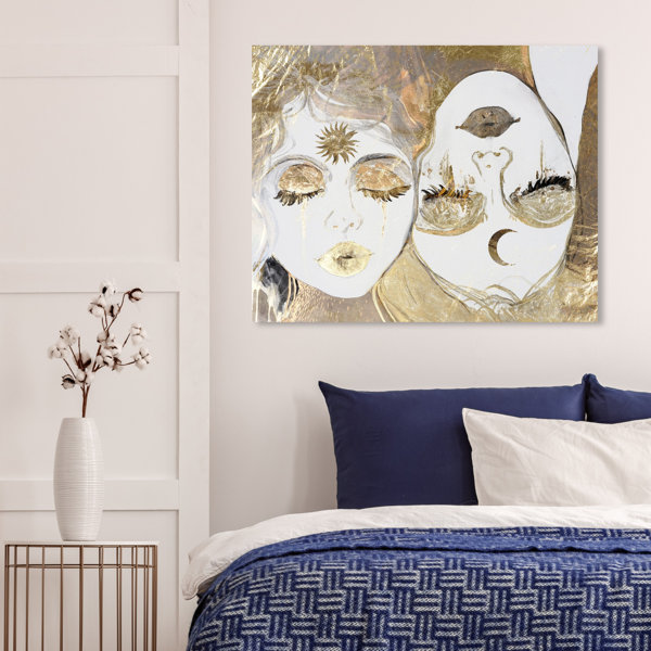 Rosdorf Park "Sun And Moon", Golden Chic Sun And Moon Women Glam Gold ...