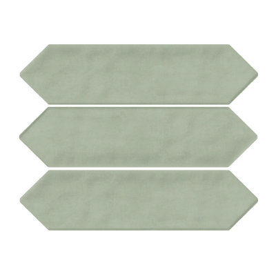 Giorbello Glazed Ceramic Picket Subway Tile 3" x 12"- Glossy & Reviews ...