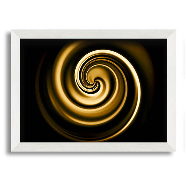 Latitude Run Coils Of Time - Single Picture Frame Print | Wayfair.co.uk