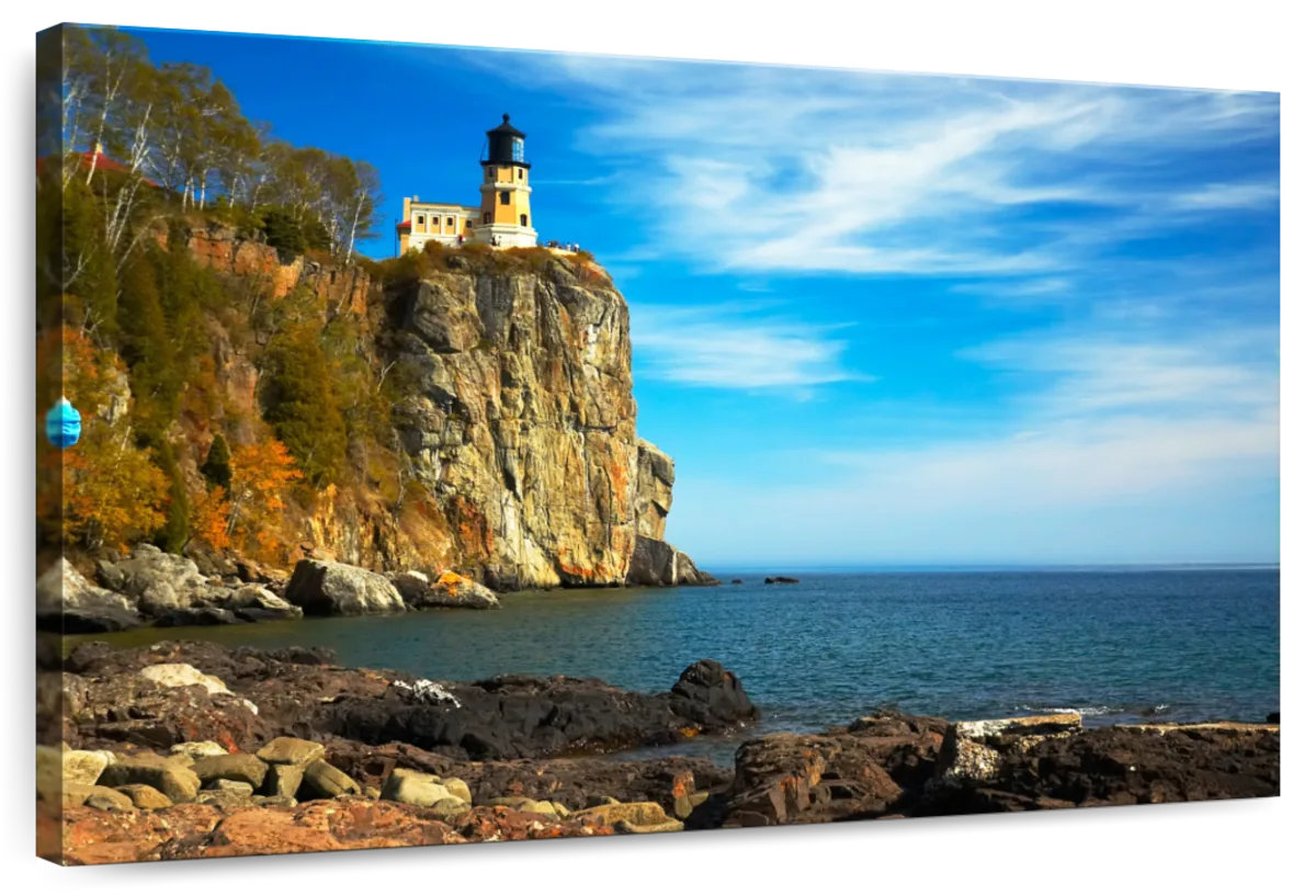 Millwood Pines Alvord Cliffside Split Rock Lighthouse | Wayfair
